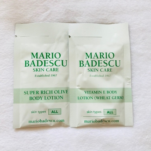Mario Badescu | Makeup | Mario Badescu Sample Body Lotion And Logo Bag ...
